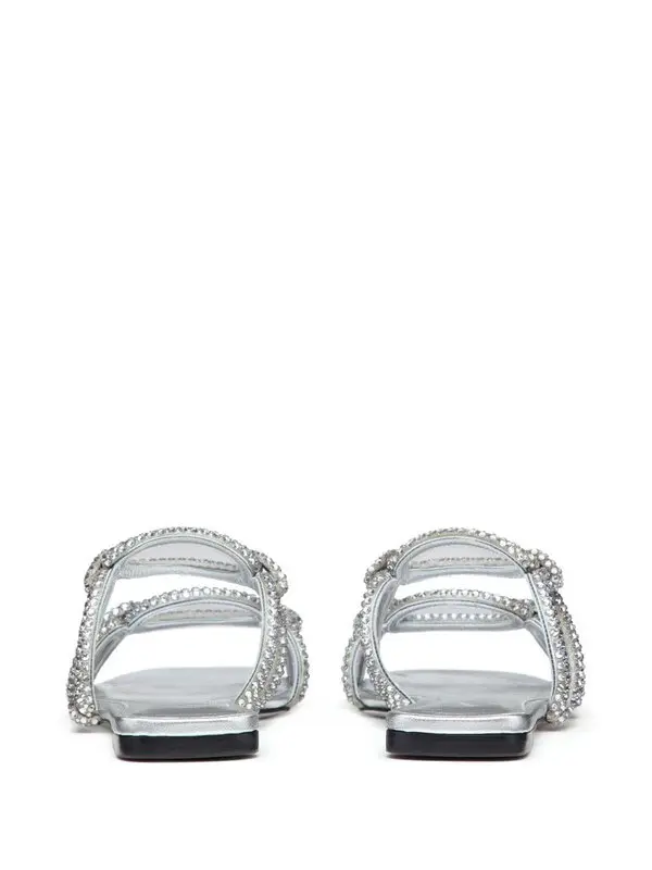 Valentino Garavani Chain 1967 Crystal-embellished Sandals