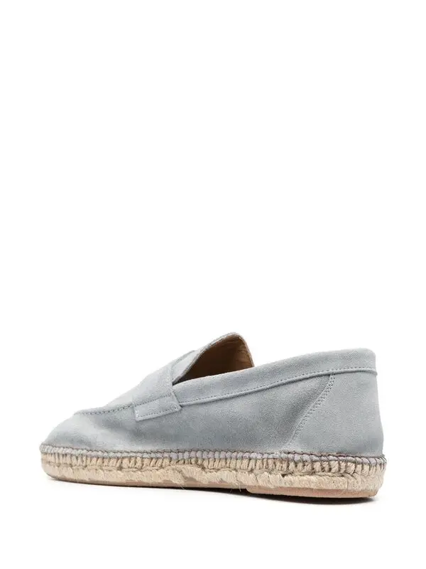Eleventy Suede Penny Espadrilles