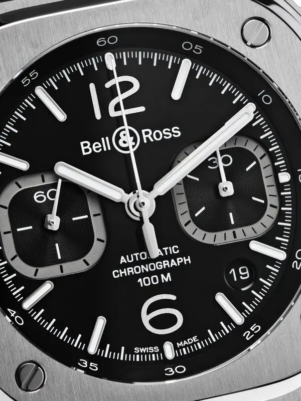 BELL & ROSS Chronograph Watch - Black