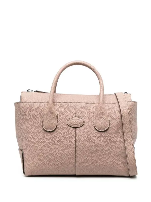 TOD'S Grained Leather Tote Bag