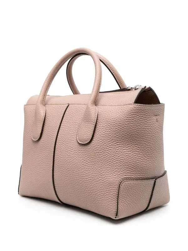 TOD'S Grained Leather Tote Bag