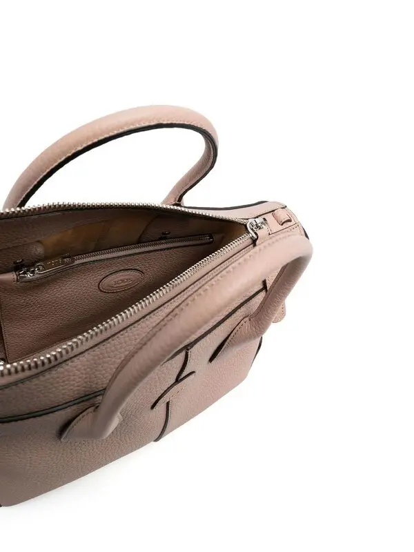 TOD'S Grained Leather Tote Bag