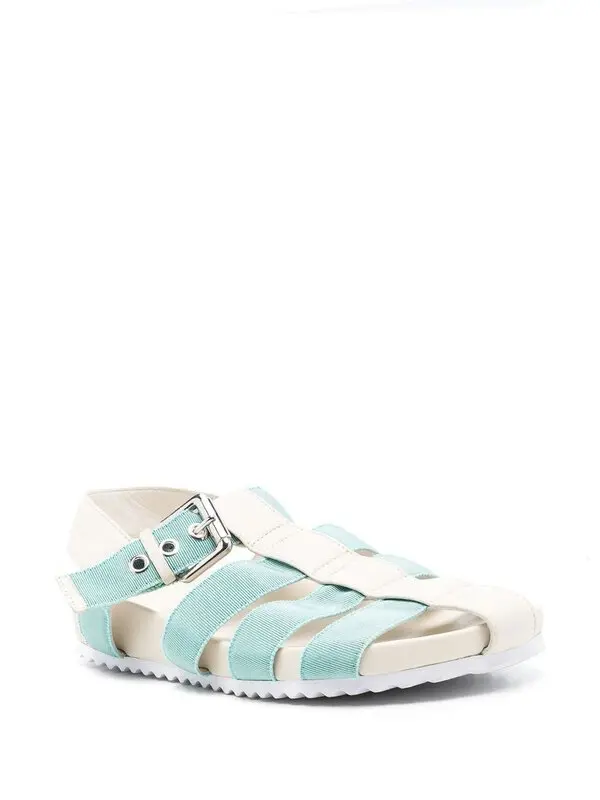 STUDIO CHOFAKIAN Simpson Side-buckle Detail Sandals