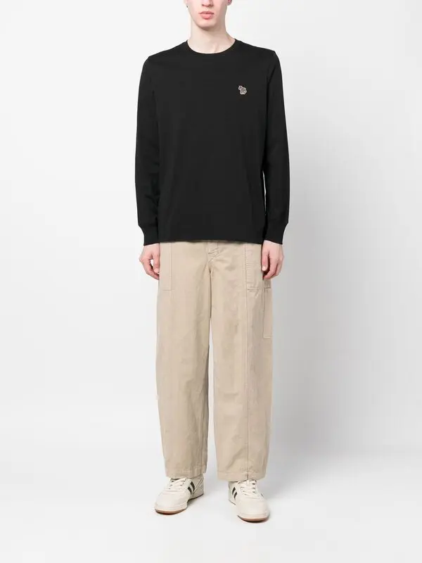 Paul Smith Big Pony Cotton T-shirt - Black