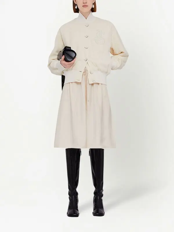 JIL SANDER Appliqué-logo Bomber Jacket