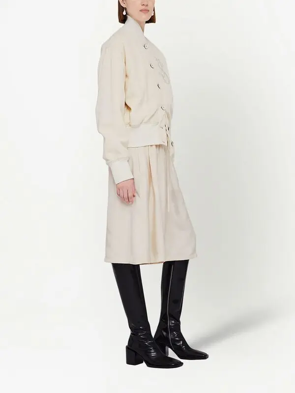 JIL SANDER Appliqué-logo Bomber Jacket