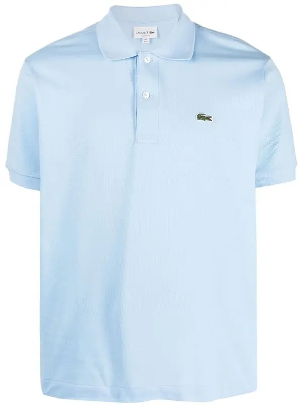 Lacoste Logo-patch Polo Shirt - Blue