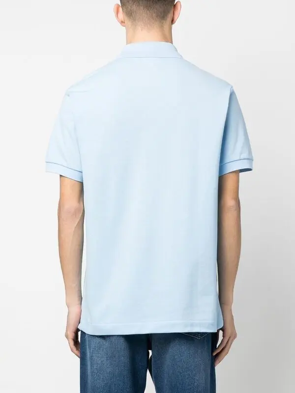 Lacoste Logo-patch Polo Shirt - Blue