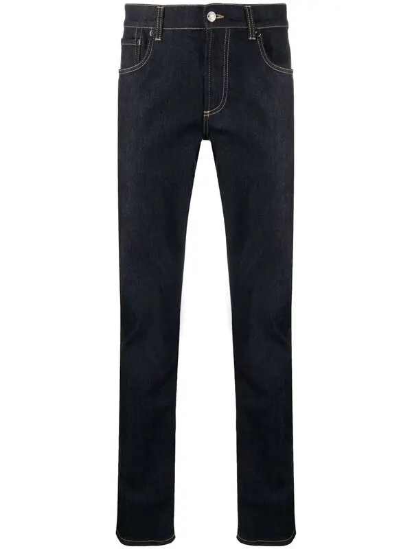 Alexander McQueen Straight-leg Denim Trousers