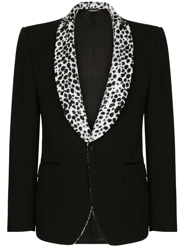 Dolce & Gabbana Sicilia-fit Single-breasted Tuxedo Blazer