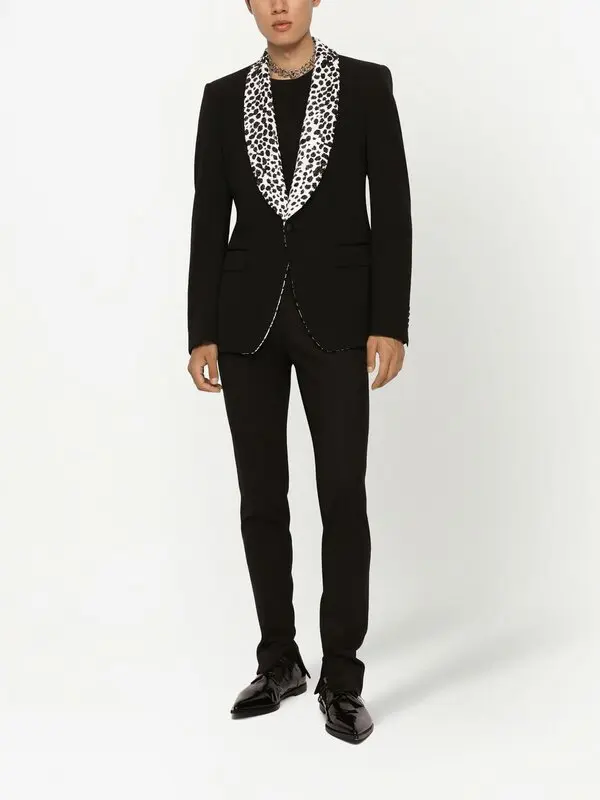 Dolce & Gabbana Sicilia-fit Single-breasted Tuxedo Blazer