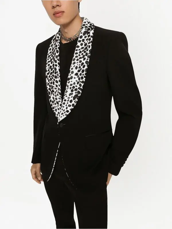Dolce & Gabbana Sicilia-fit Single-breasted Tuxedo Blazer