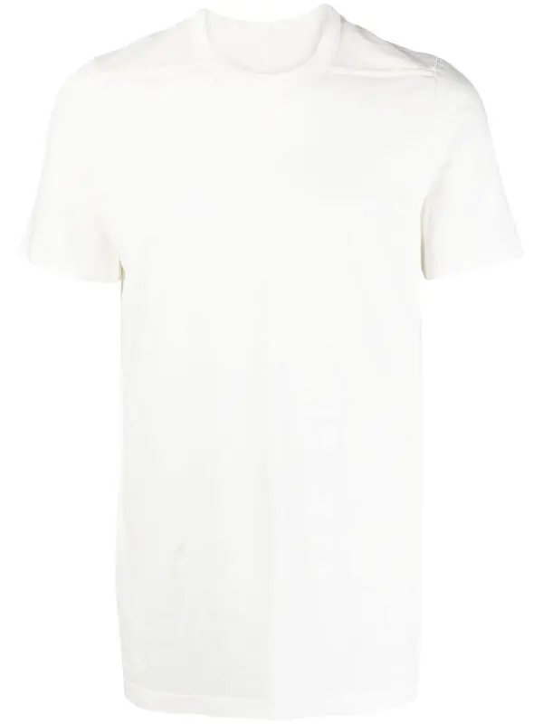 Rick Owens Plain Cotton T-shirt - White