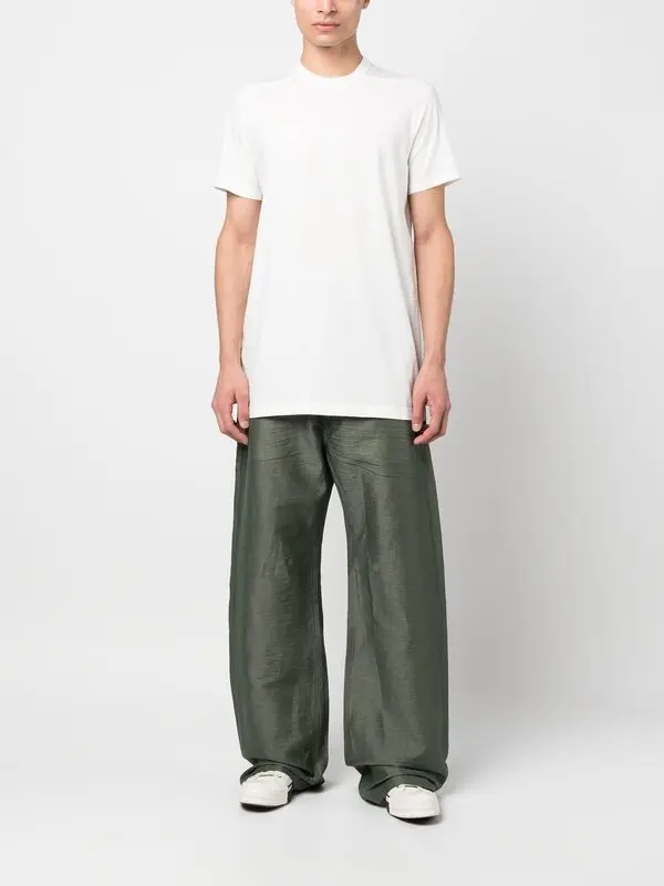 Rick Owens Plain Cotton T-shirt - White