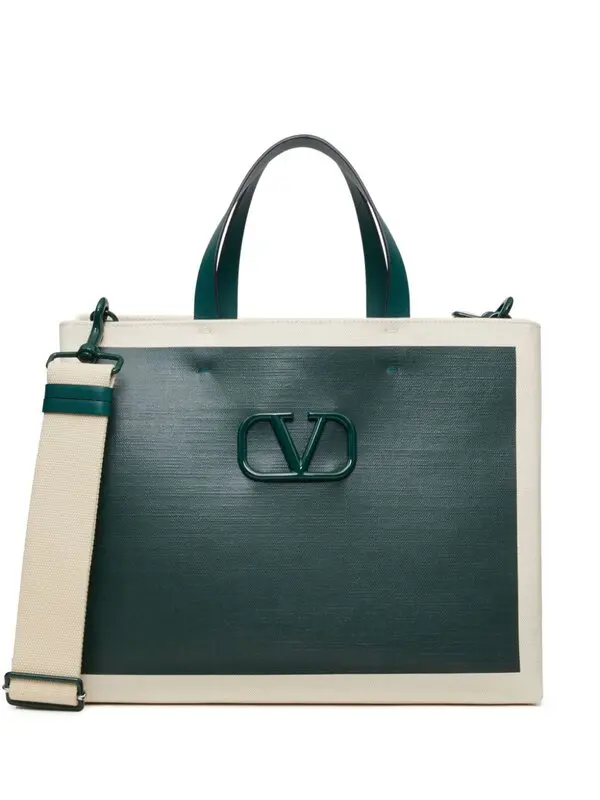 Valentino Garavani Vlogo Signature Tote Bag - Green