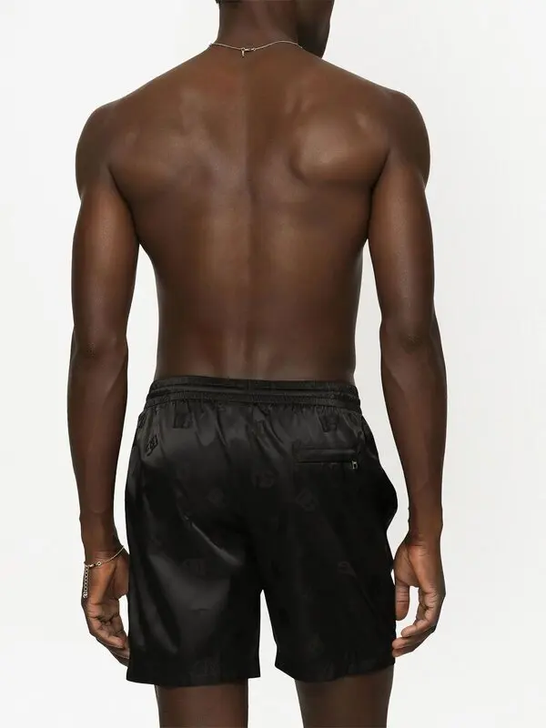 Dolce & Gabbana Dg Monogram Jacquard Swim Shorts