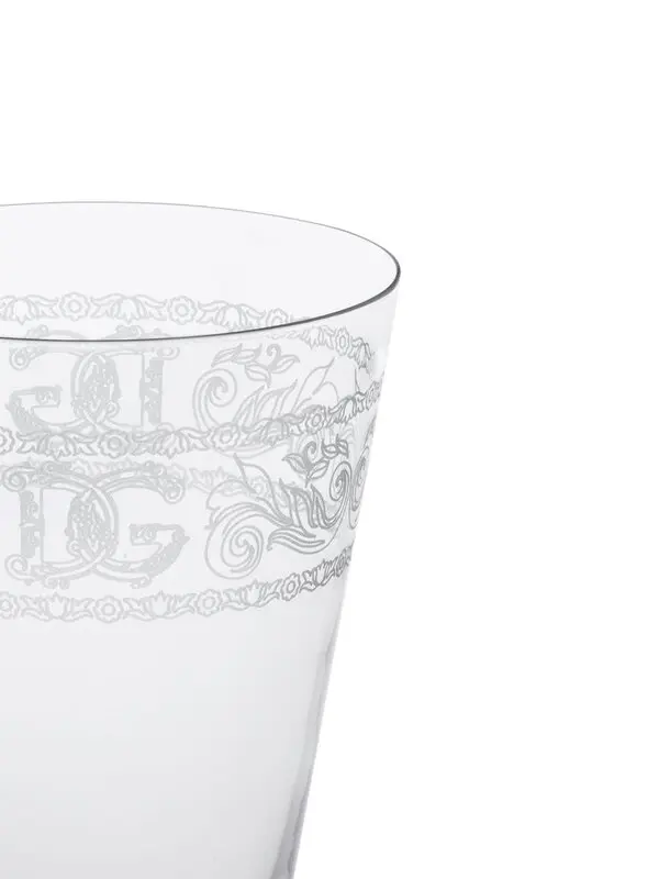 Dolce & Gabbana Logo-embellished Water Glasses