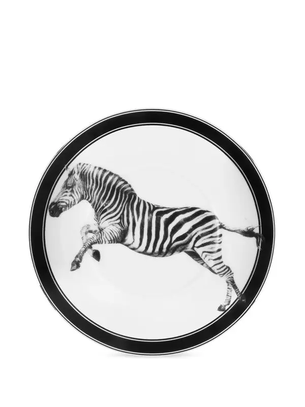Dolce & Gabbana Zebra-print Porcelain Tea Set