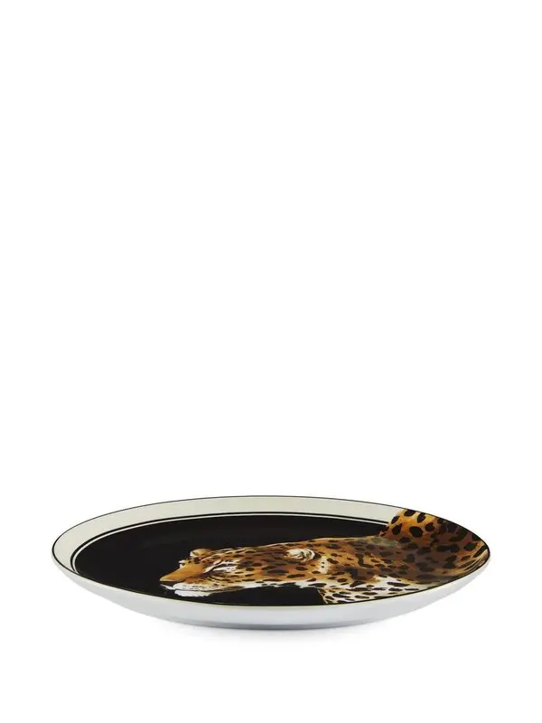 Dolce & Gabbana Porcelain Leopard Platter