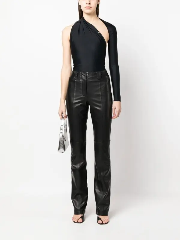 1017 Alyx 9sm Cut-out Asymmetric Top - Black