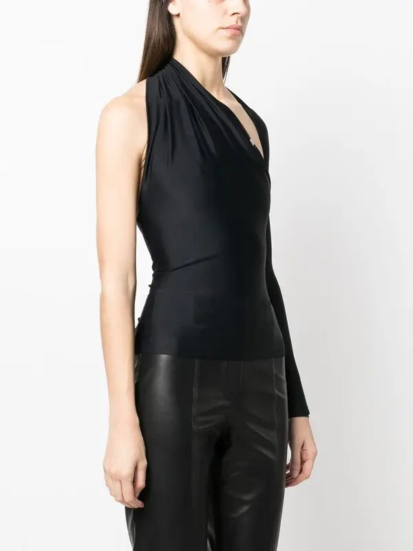 1017 Alyx 9sm Cut-out Asymmetric Top - Black