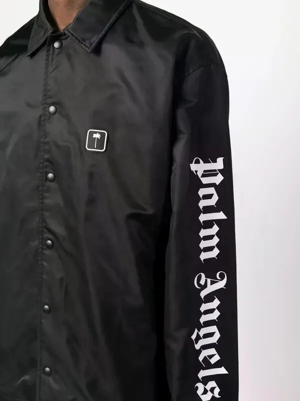 Palm Angels Logo-patch Bomber Jacket
