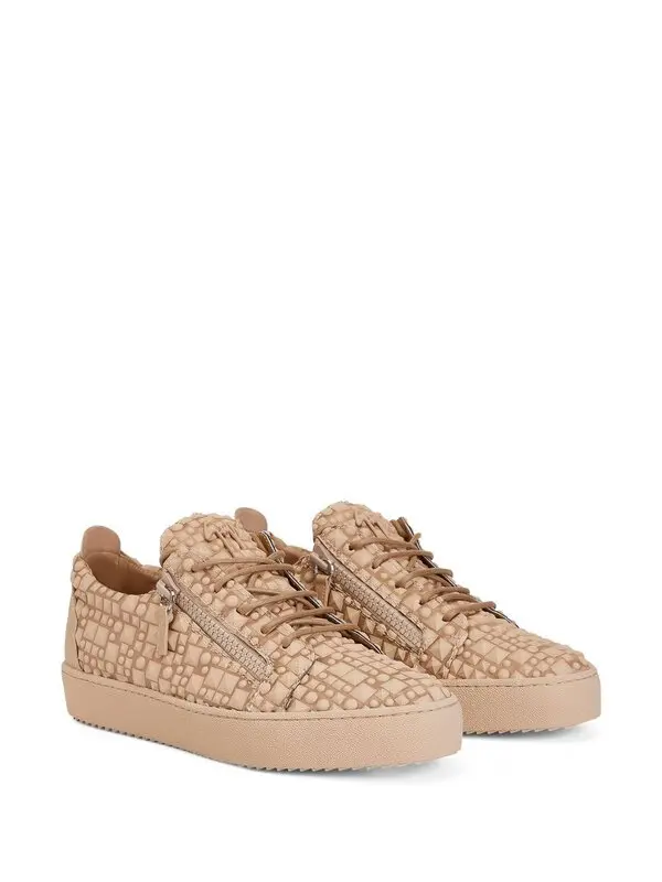 GIUSEPPE ZANOTTI Frankie 3d Low-top Sneakers - Brown