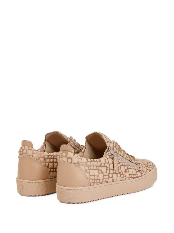 GIUSEPPE ZANOTTI Frankie 3d Low-top Sneakers - Brown