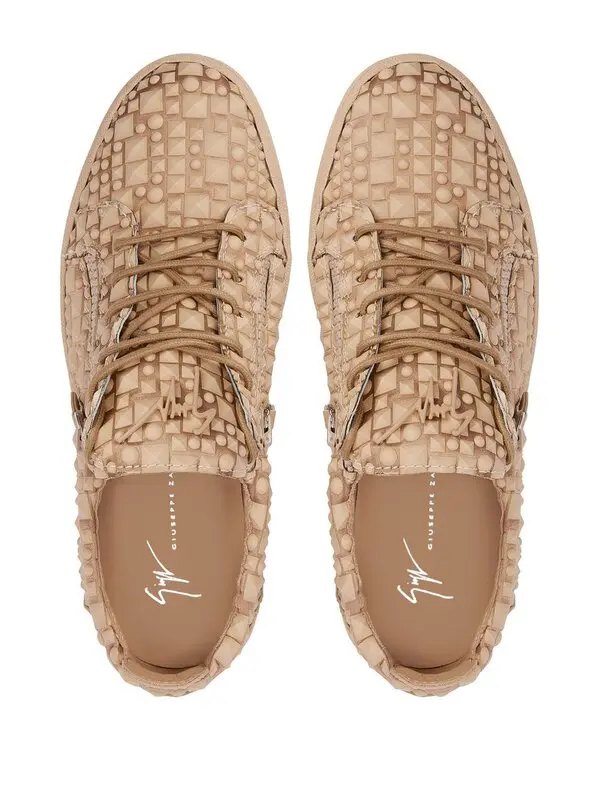 GIUSEPPE ZANOTTI Frankie 3d Low-top Sneakers - Brown