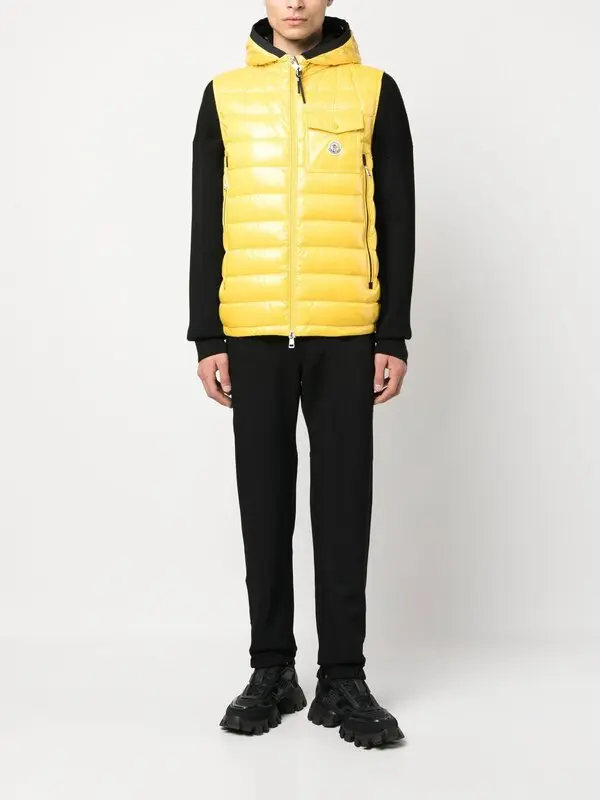 Moncler Chest Logo-patch Padded Gilet