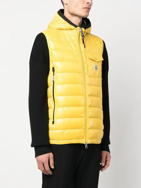 Moncler Chest Logo-patch Padded Gilet