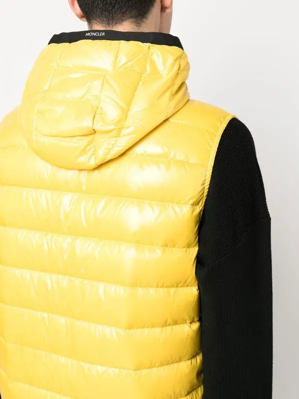 Moncler Chest Logo-patch Padded Gilet