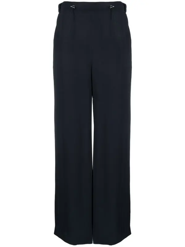 Fabiana Filippi Double-breasted Trousers - Blue