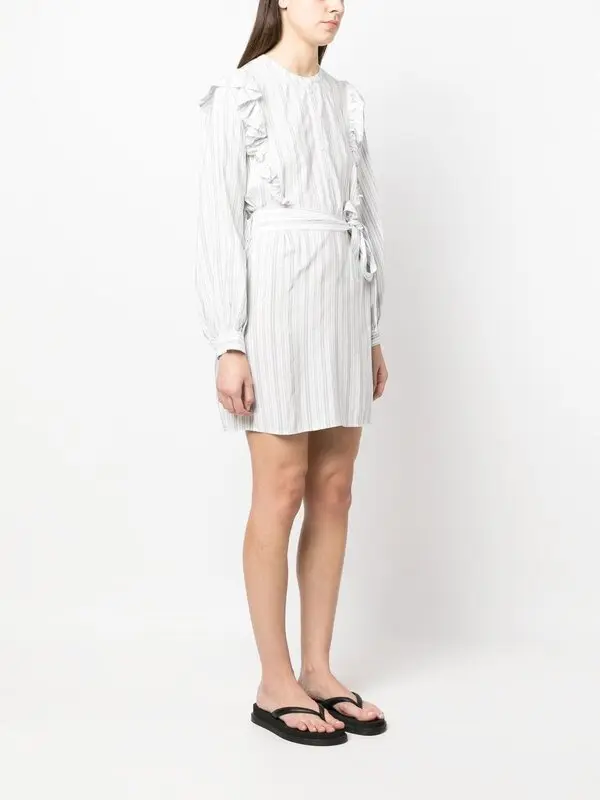 Tommy Hilfiger Regular Stripe Ruffle Dress