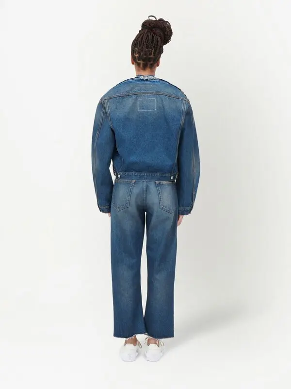 MAISON MARGIELA Collarless Denim Jacket