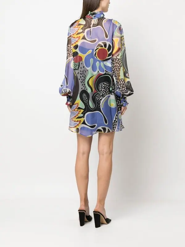 Moschino Floral-print Shift Dress