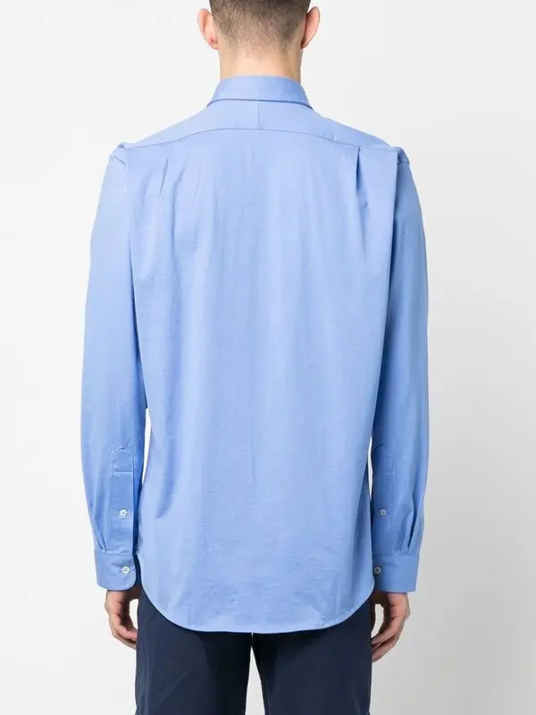 Polo Ralph Lauren Embroidered Polo-pony Shirt - Blue