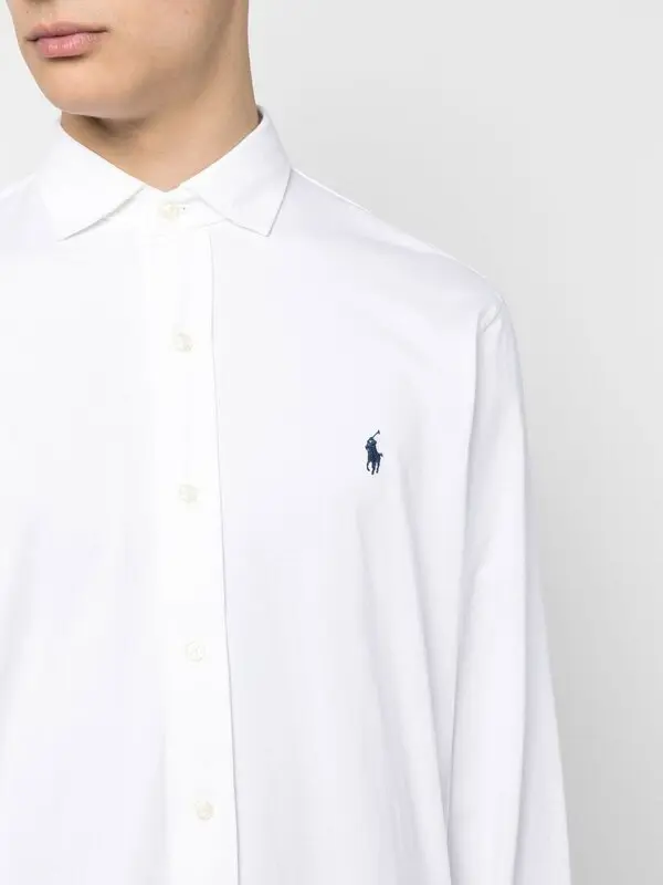 Polo Ralph Lauren Embroidered Polo-pony Shirt - White