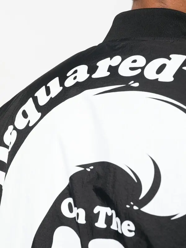 Dsquared2 Logo-print Bomber Jacket