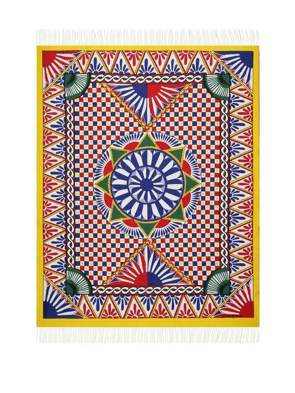 Dolce & Gabbana Jacquard-pattern Blanket