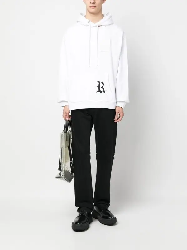 Raf Simons Logo Patch Hoodie