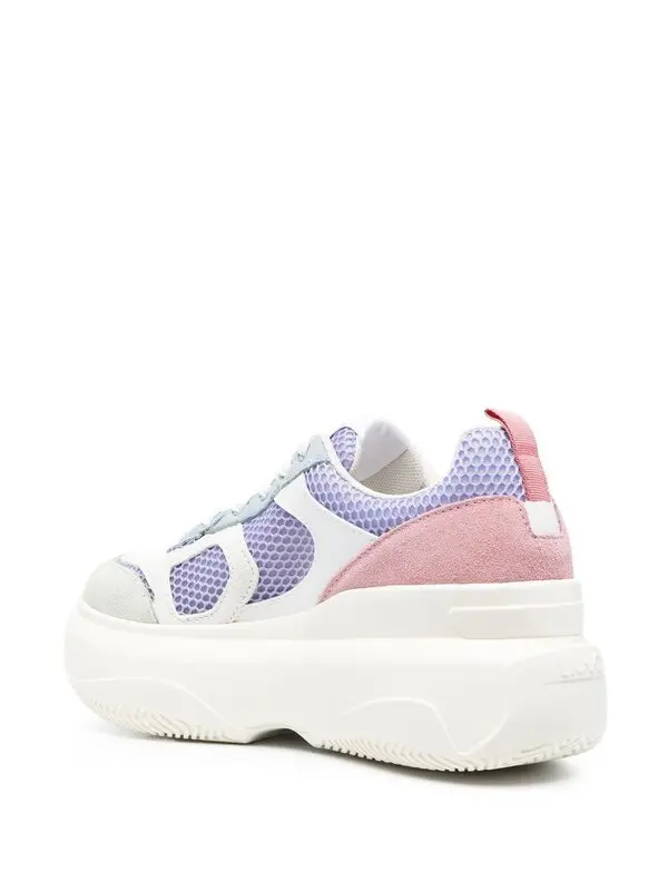 Liu Jo June Colour-block Platform Sneakers - Purple