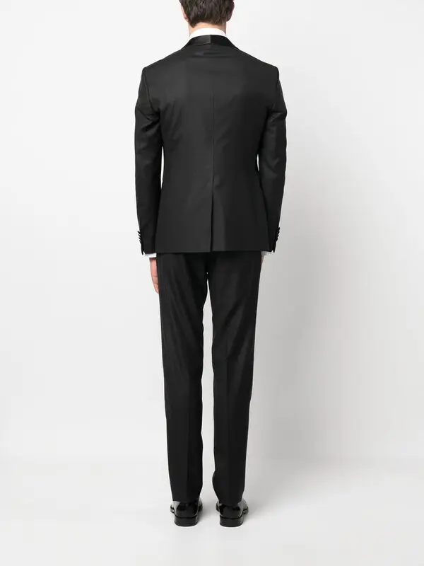 Tagliatore Three-piece Virgin Wool-silk Tuxedo