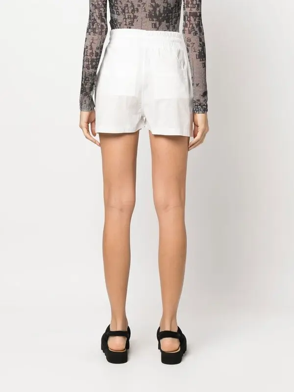 THOM KROM Drawstring Waistband Shorts