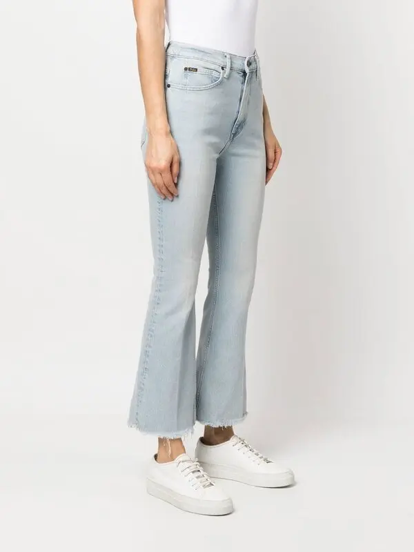 Polo Ralph Lauren High-rise Cropped Jeans - Blue