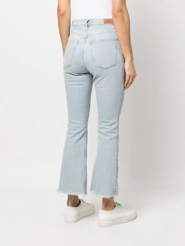 Polo Ralph Lauren High-rise Cropped Jeans - Blue