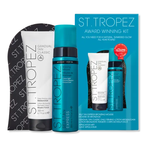 St. Tropez Award Winning 3 Piece Self Tan Kit - One-color