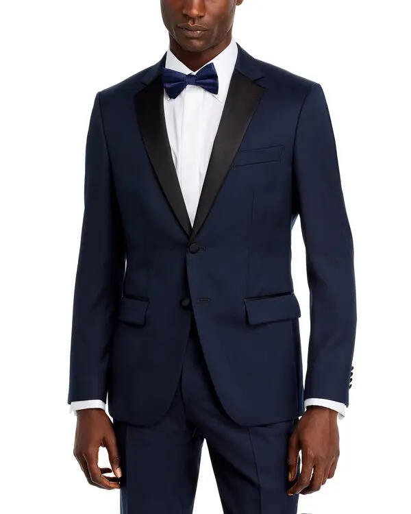 BOSS H-huge Navy Slim Fit Tuxedo