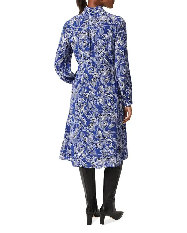 HOBBS LONDON Octavia Printed Shirt Dress