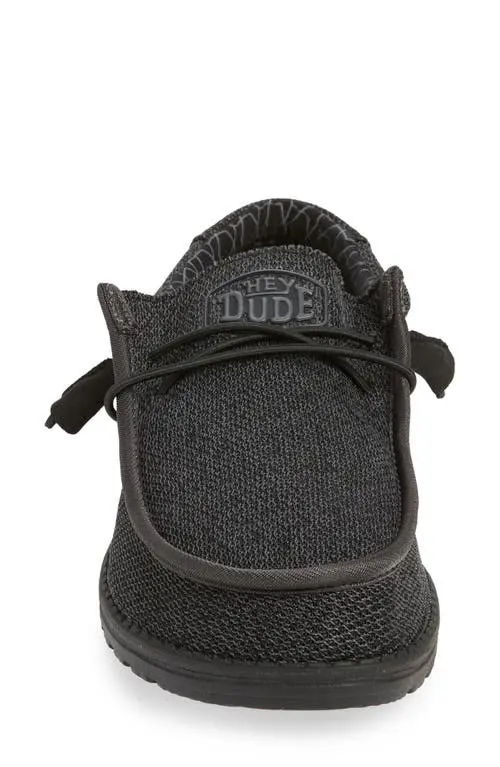 HEY DUDE Wally Slip-on - Micro Total Black